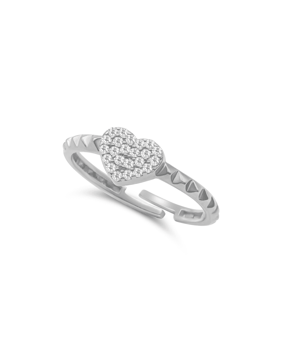 Heart stone ring store